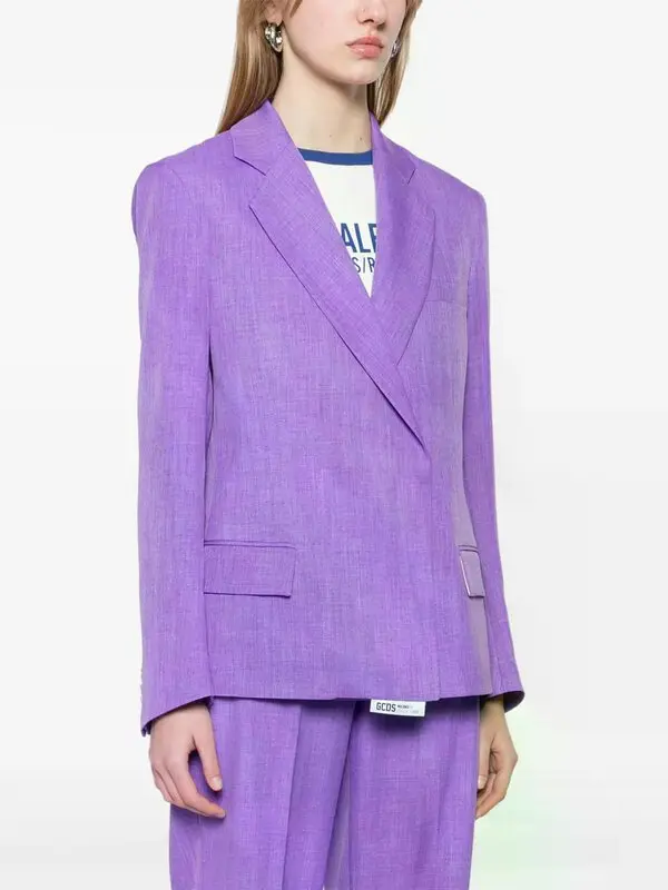 Gcds Mélange-effect Blazer