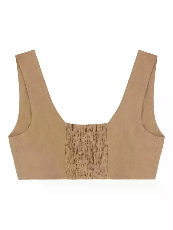 Le Kasha Linen Tank Top