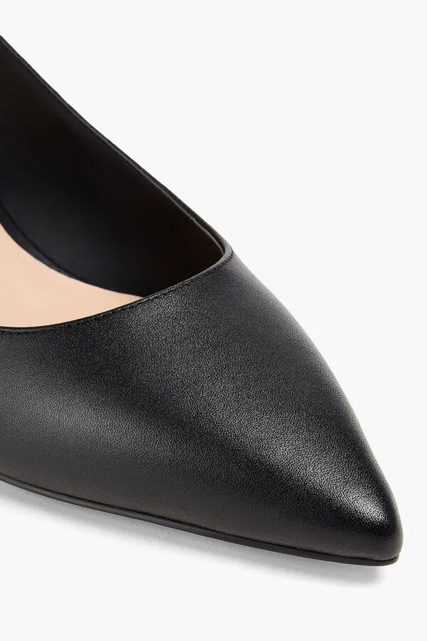 STUART WEITZMAN Mara Leather Slingback Pumps