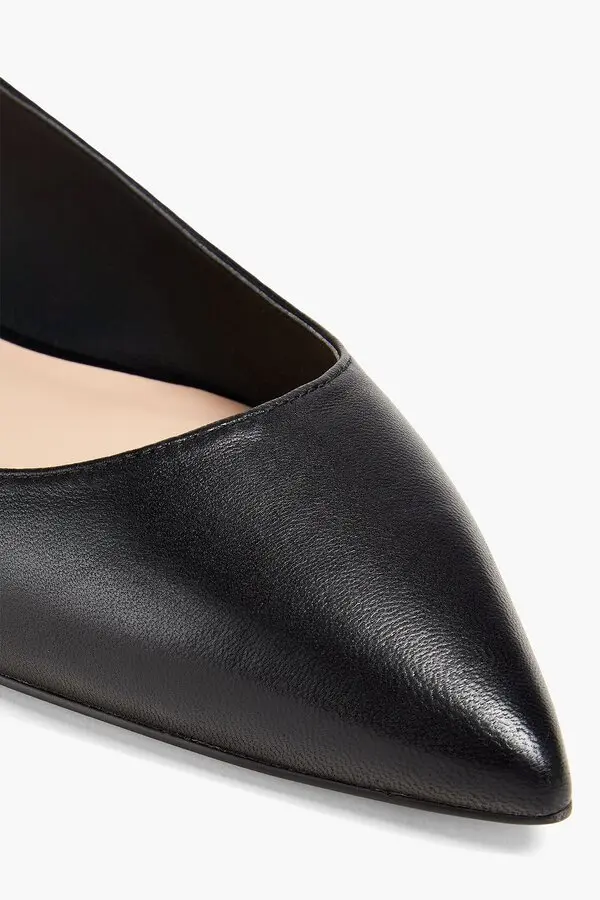 STUART WEITZMAN Mara Leather Slingback Flats