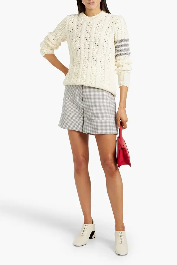 Thom Browne Striped Merino Wool Sweater