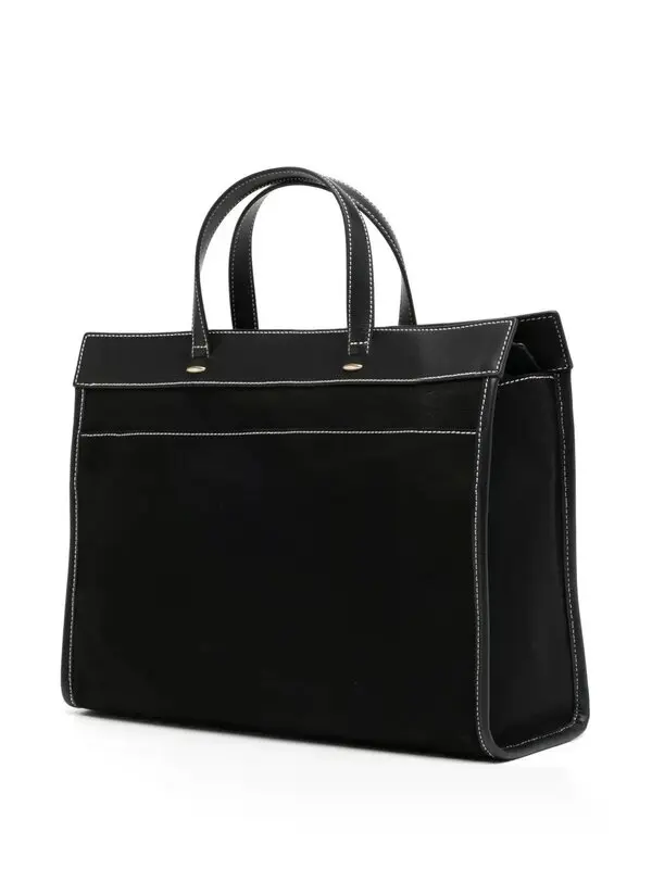 AGNÈS B. Canvas 2-way Tote Bag