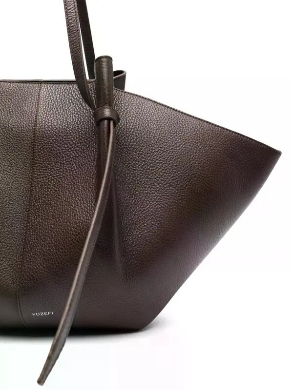 Yuzefi Large Mochi Tote Bag - Brown