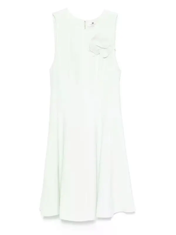 Elisabetta Franchi Floral-appliqué Mini Dress