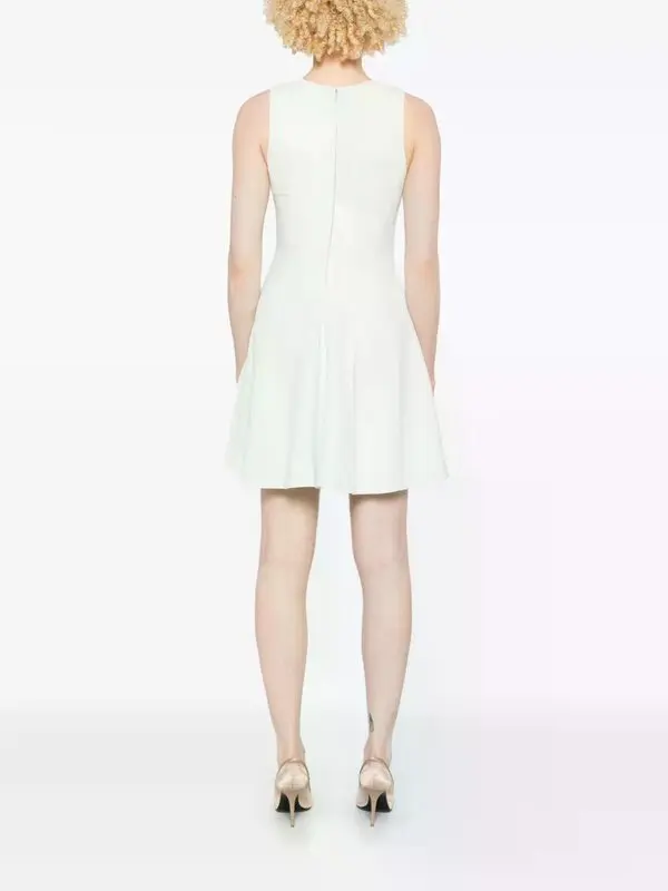 Elisabetta Franchi Floral-appliqué Mini Dress