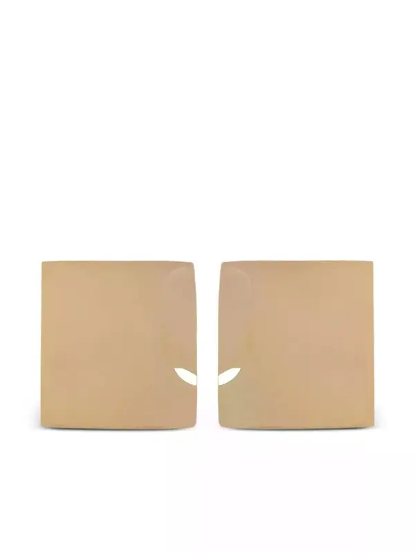 Federica Tosi Emily Abstract-shape Clip-on Earrings - Gold