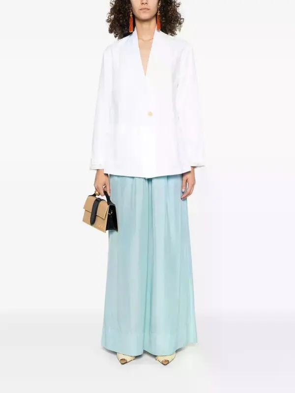 FORTE_FORTE Silk Palazzo Pants