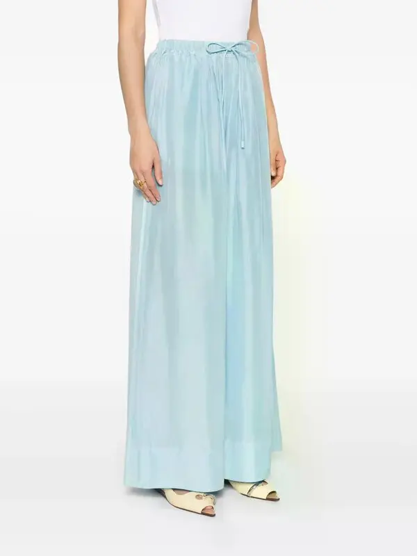 FORTE_FORTE Silk Palazzo Pants