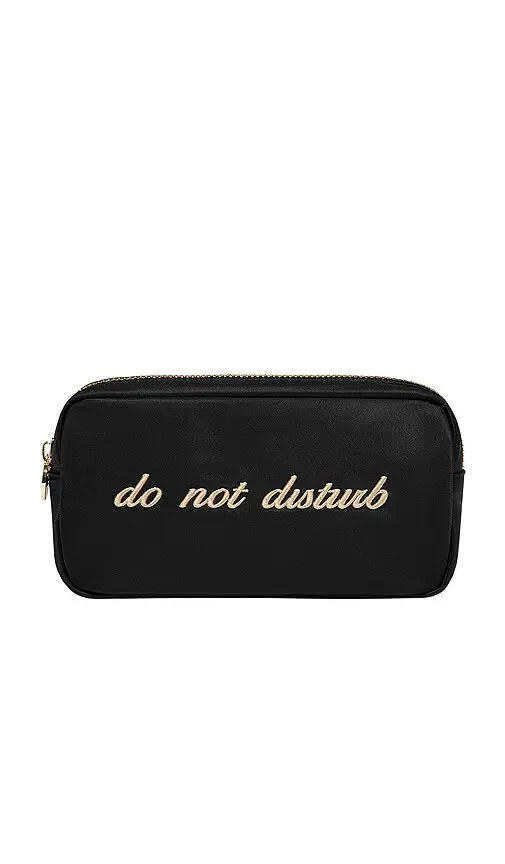 Stoney Clover Lane Do Not Disturb Embroidered Small Pouch