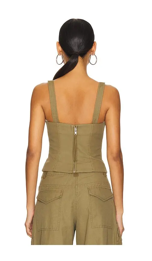 CAMILA COELHO Gigi Top - Olive