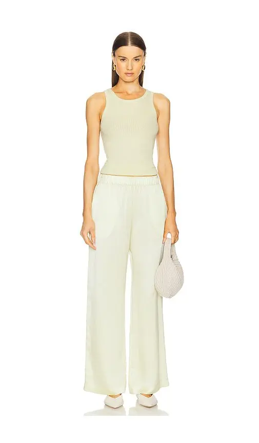 Sablyn Jameela Racerback Tank Top - Yellow