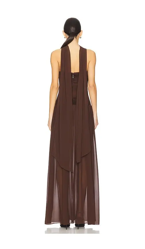 Lpa Ada Corset Maxi Dress
