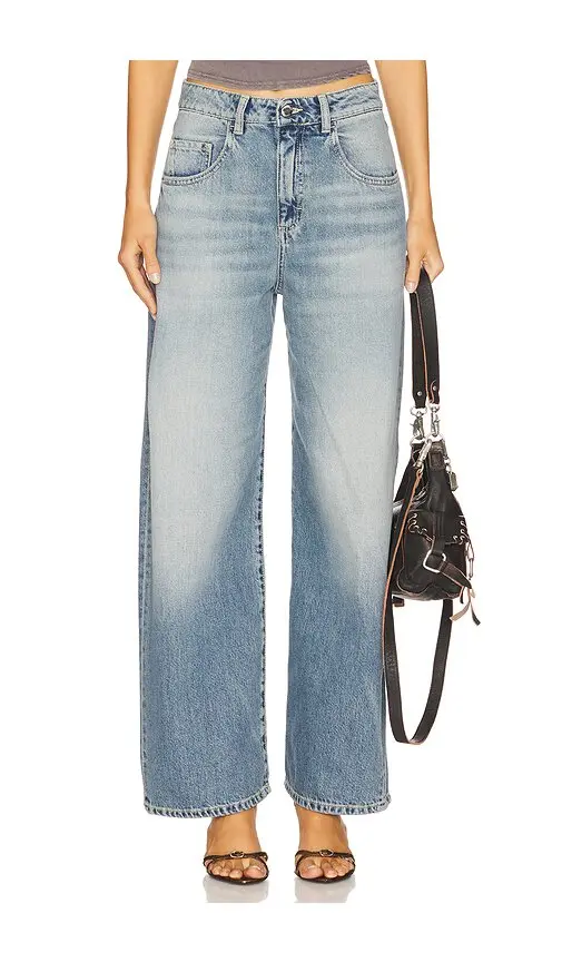 ICON DENIM LOS ANGELES Poppy Wide Leg Jeans
