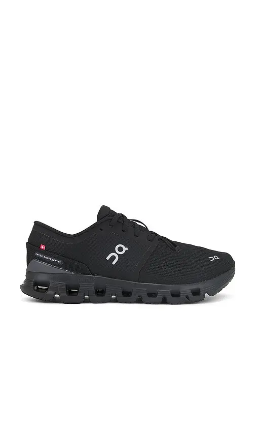 On X 4 Sneaker - Black