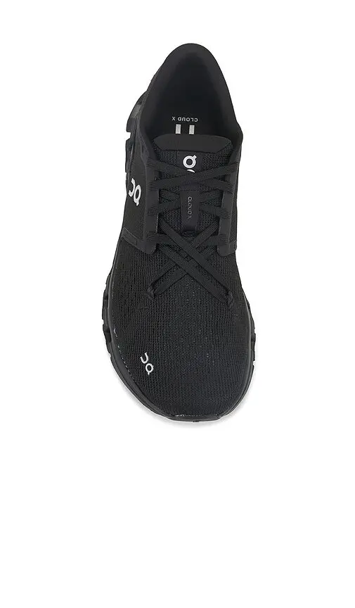On X 4 Sneaker - Black