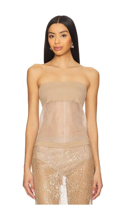 HERSKIND Bambi Knit Top - Tan