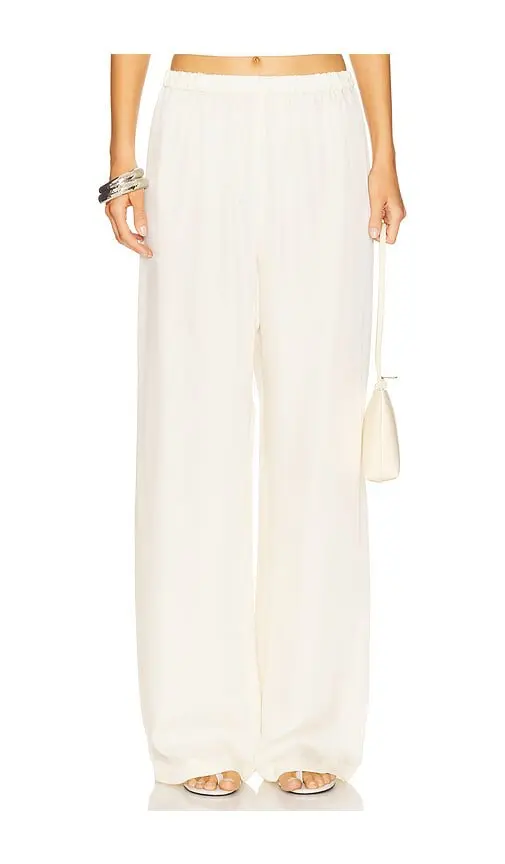 Enza Costa Fluid Pant - Cream