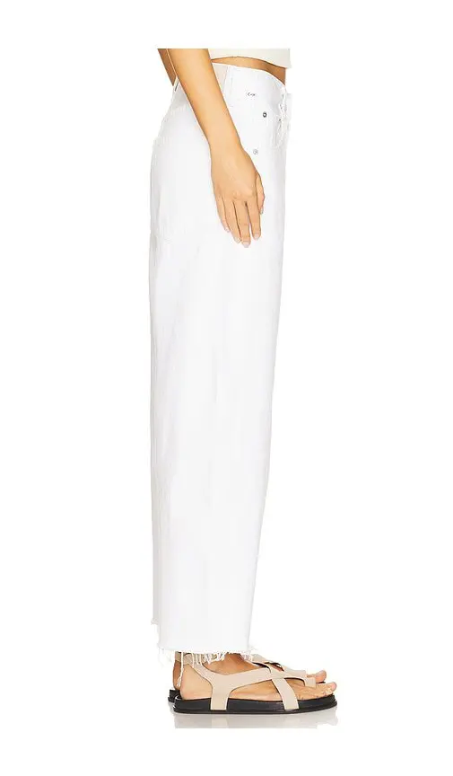 Citizens Of Humanity Ayla Undone Hem Crop Jeans