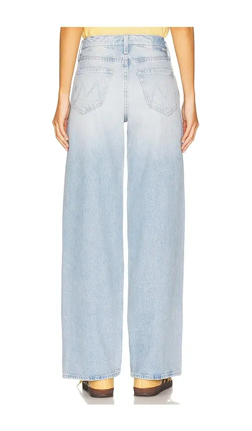 MOTHER The Spinner Zip Sneak Jeans