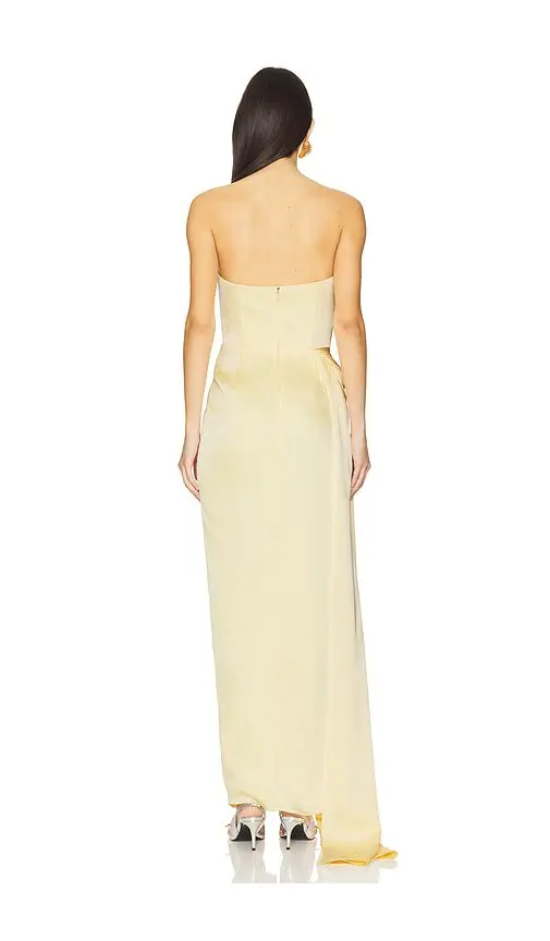 Katie May Bita Gown - Lemon