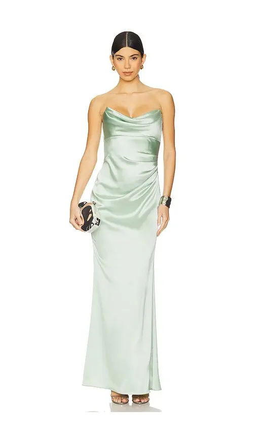 Katie May Taylor Gown - Sage