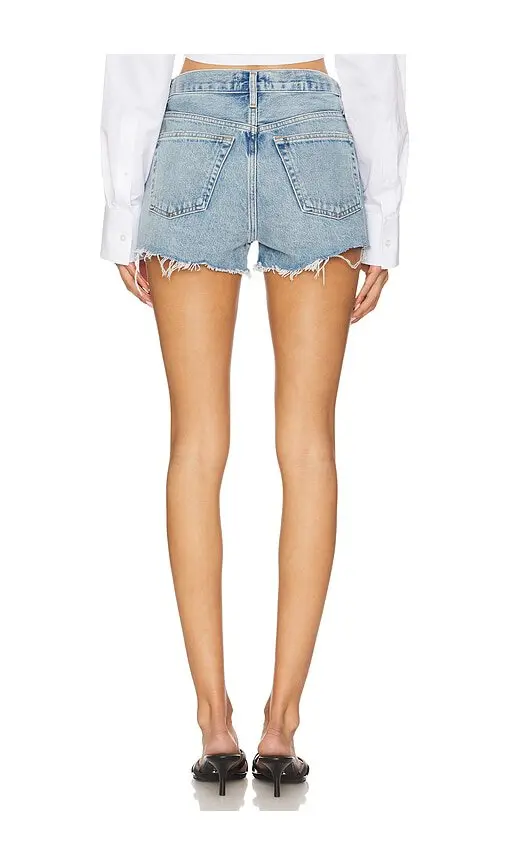 AGOLDE Parker Cut Off Denim Shorts
