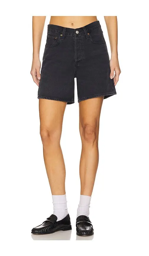 AGOLDE V-waist Denim Shorts
