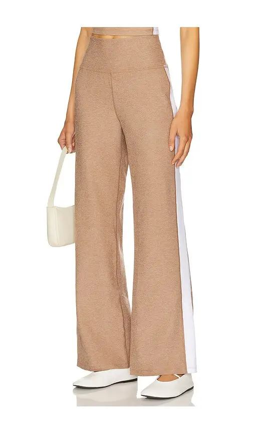 Beyond Yoga Spacedye Laid Back Stripe Pant - Brown