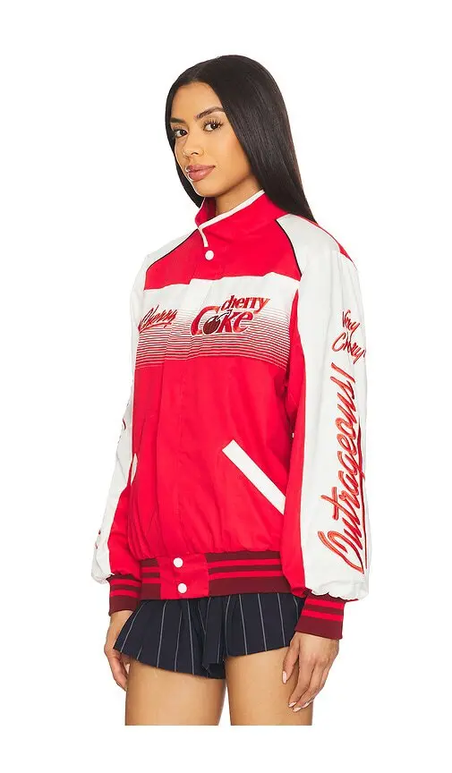THE LAUNDRY ROOM Very Cherry Coke Racing Jacket