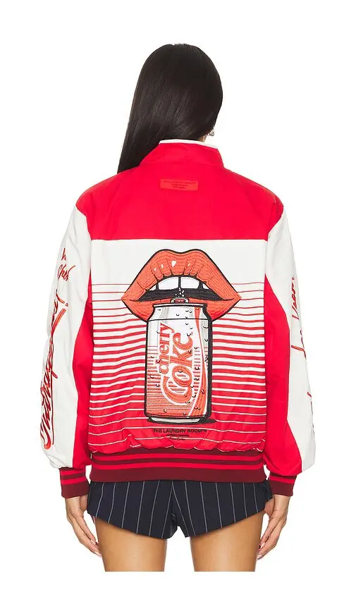THE LAUNDRY ROOM Very Cherry Coke Racing Jacket