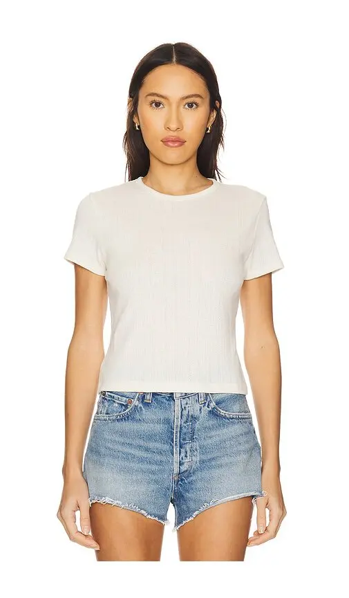 Rails Muse Pointelle Tee