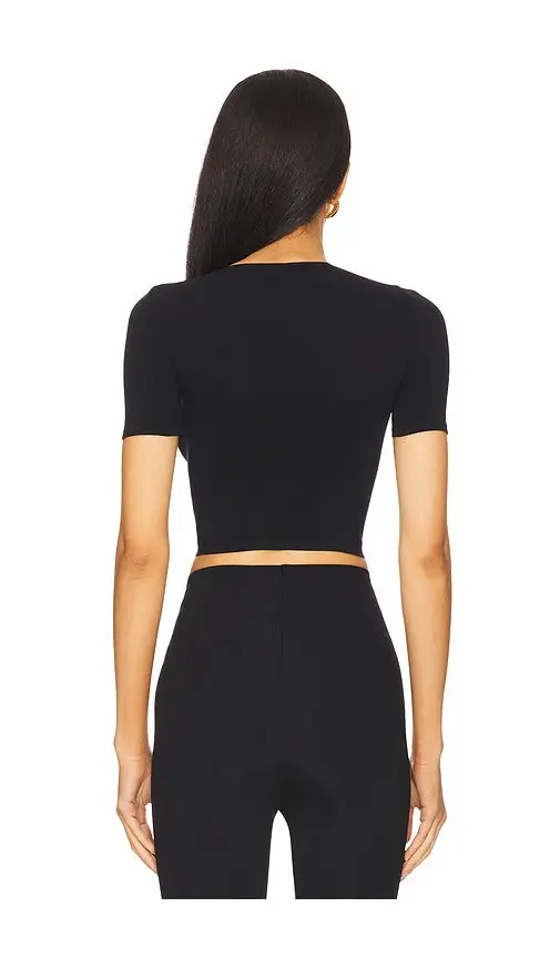 Commando Ballet Body Cropped Crewneck Tee