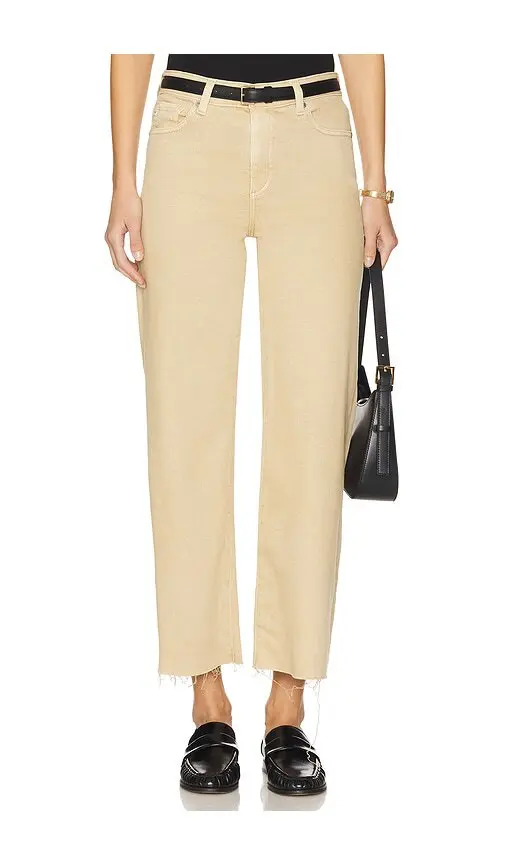 Ag Saige Wide Leg Crop Trousers