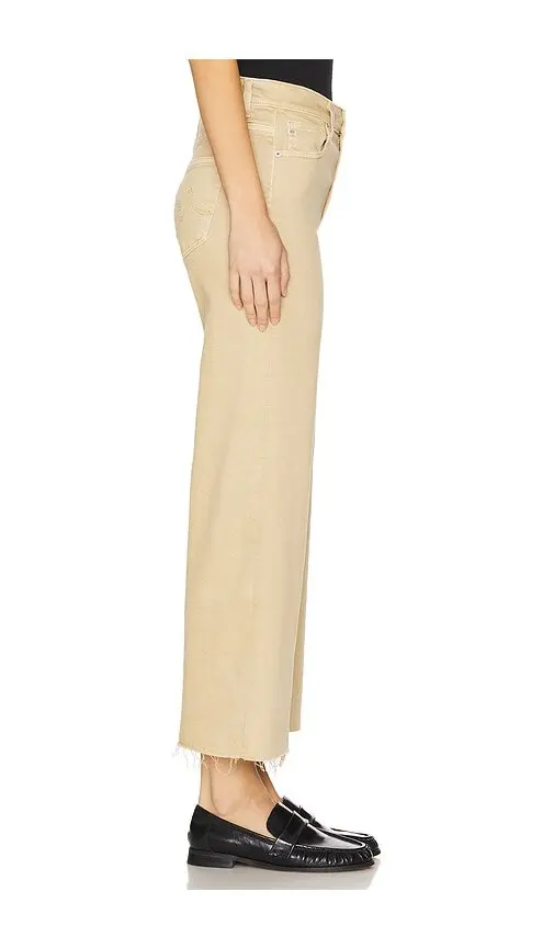 Ag Saige Wide Leg Crop Trousers