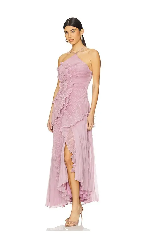 AMUR Lorelie Halter Gown