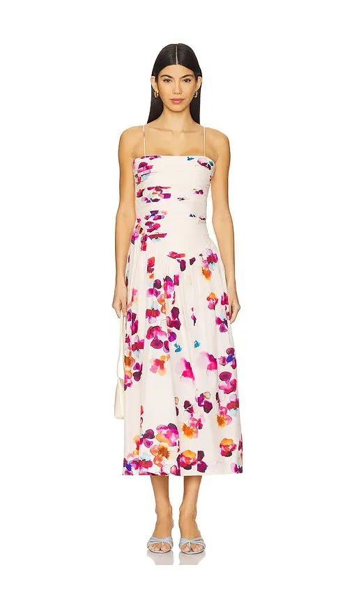 AMUR Michele Midi Dress