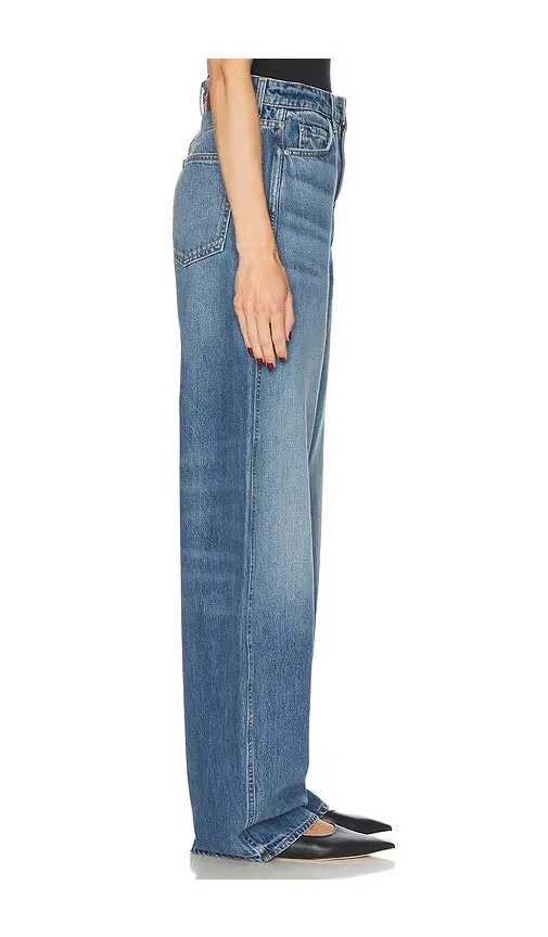 GRLFRND Austen High Rise Curve Jeans - Blue