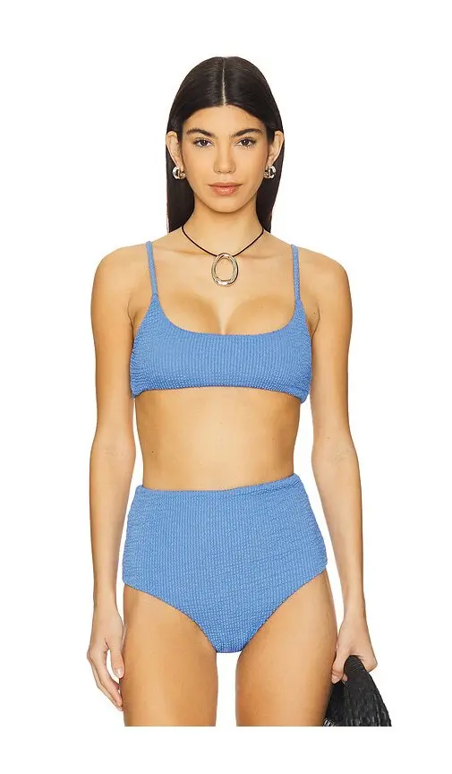 Minkpink Irina Bikini Top - Blue