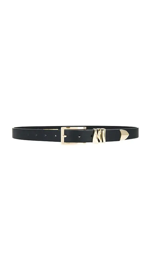 PETIT MOMENTS Modern Belt - Black & Gold