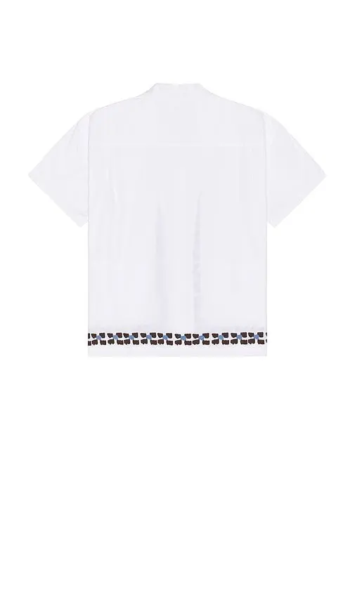 Obey Ruben Woven Shirt In White