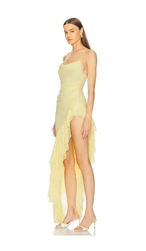 Buy MICHAEL COSTELLO Lorenza Maxi Dress - Butter Yellow At 5% Off |  Editorialist