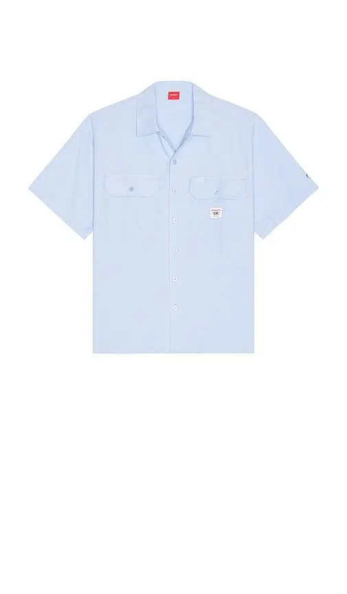 WORSHIP SUPPLIES Service Work Shirt In Baby - Blue