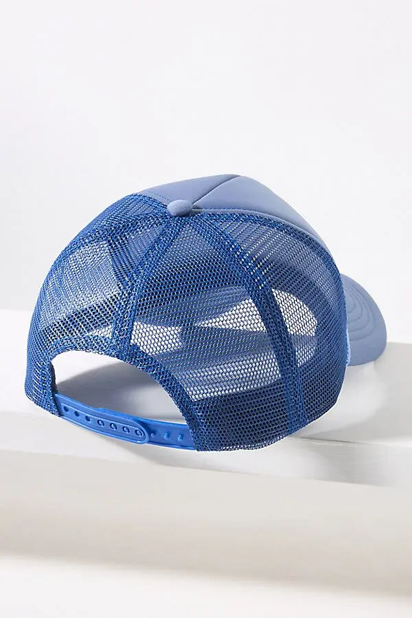 Anthropologie Coastal Trucker Hat In Blue - 29% Off  display picture 3