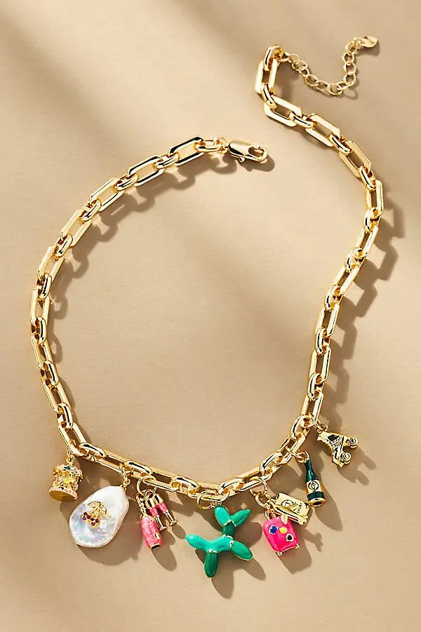 BOXBAR Jet Setter Charm Necklace