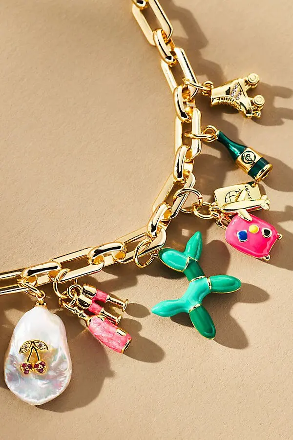 BOXBAR Jet Setter Charm Necklace