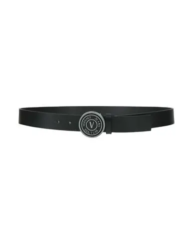 Versace Leather Belt - Black