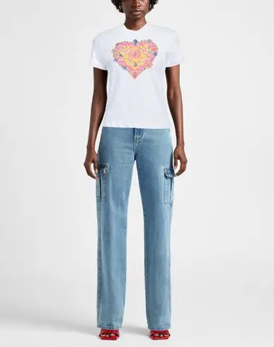 Versace Printed Cotton T-shirt
