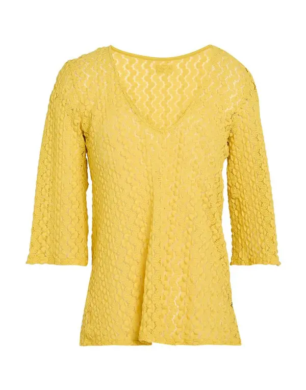 FISICO Lace Knit Top