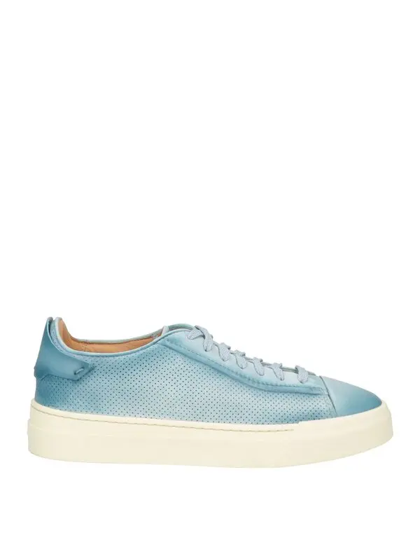 Santoni Low-top Leather Sneakers