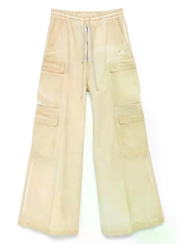 Rick Owens Double Cargo Jumbo Trousers - Neutrals